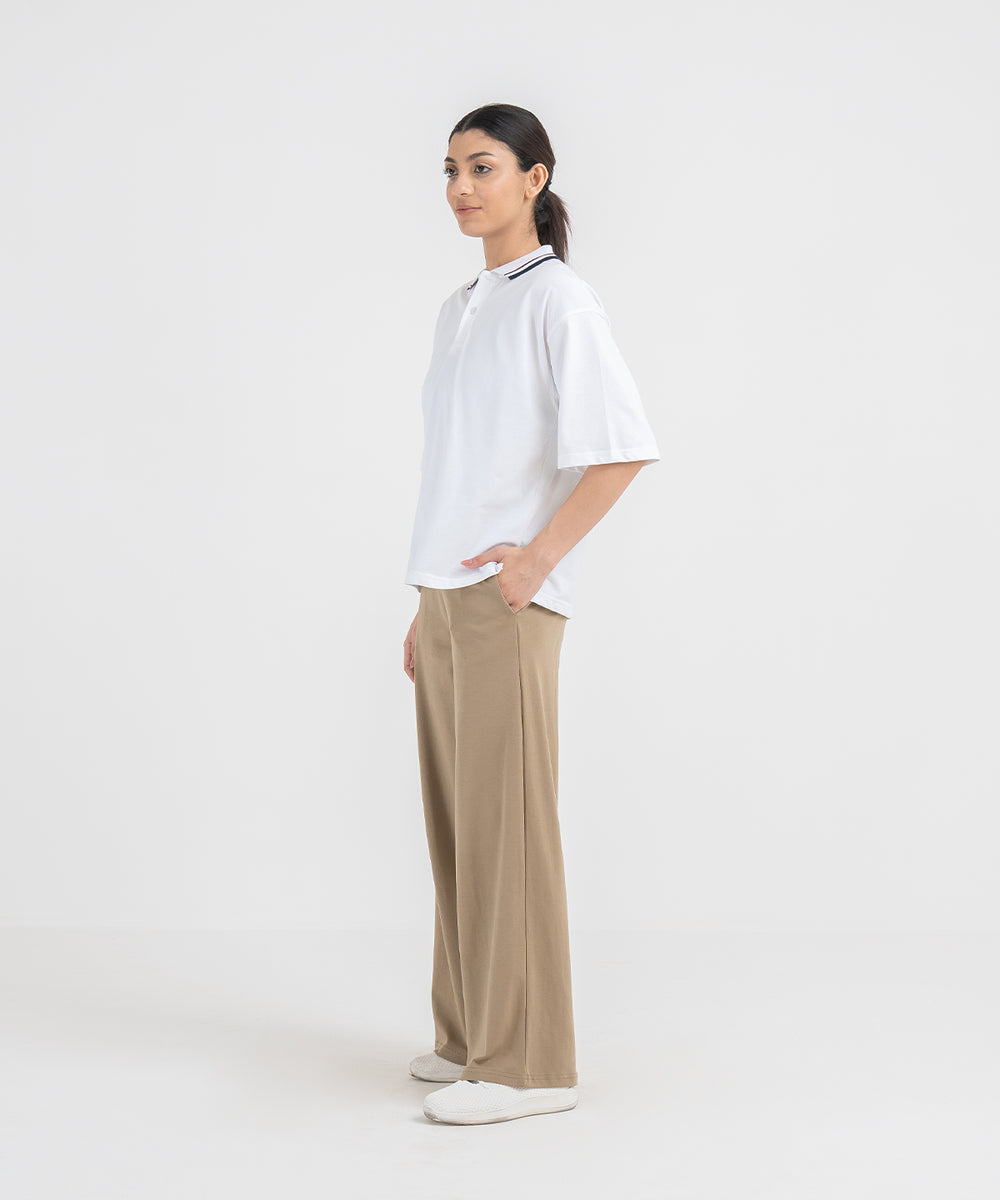 Women's Oversized Polo Shirt – Bandana