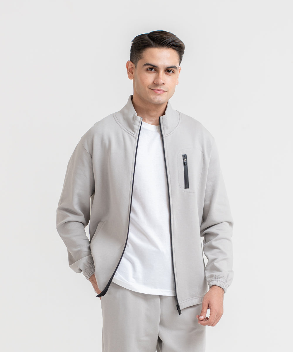 Men's Double Knit Spacer Jacket – Bandana
