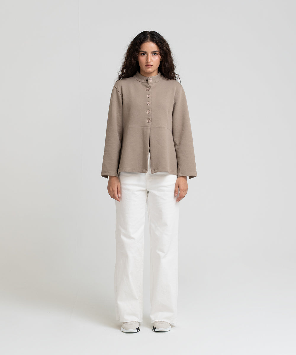 Women's Tech Spacer Band Collar Jacket – Bandana