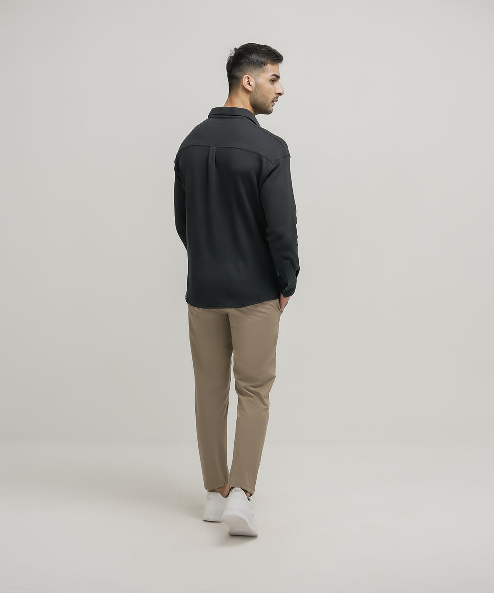 Men's Waffle Button Down Shirt – Bandana