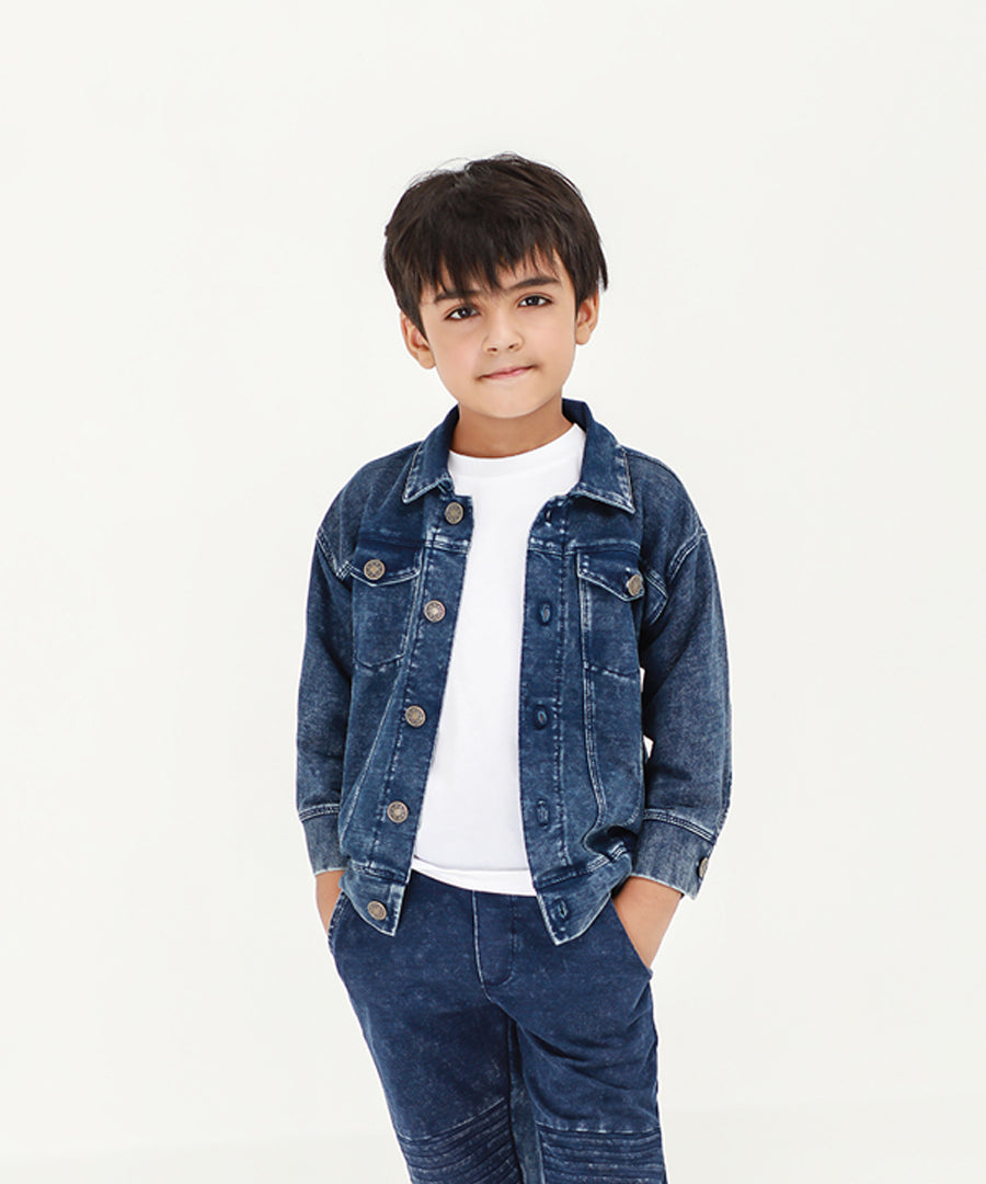 Boys' Denim Jacket – Bandana